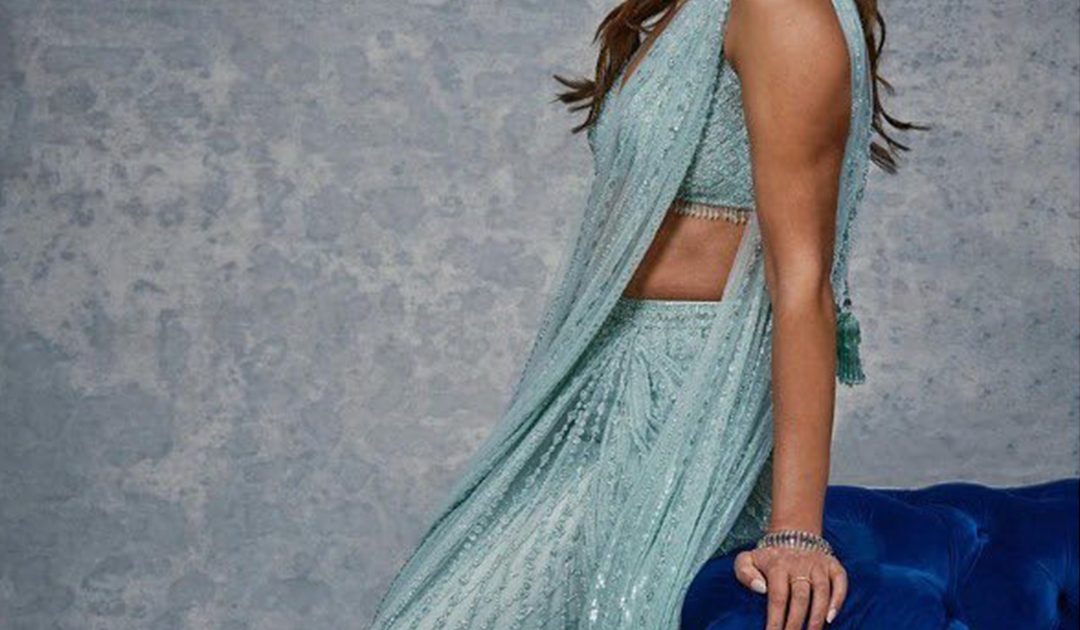 Anjula Acharia channels her inner diva in FSP's sheer saree