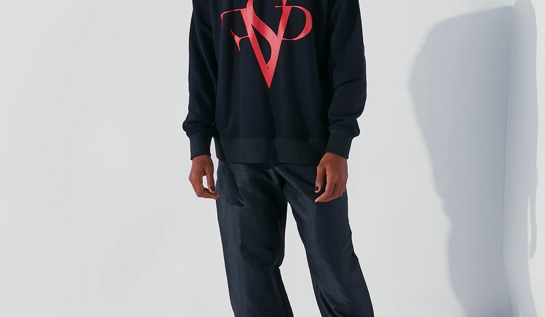 Fsp Blue Logo-print Oversized Sweatshirt - Falguni Shane Peacock